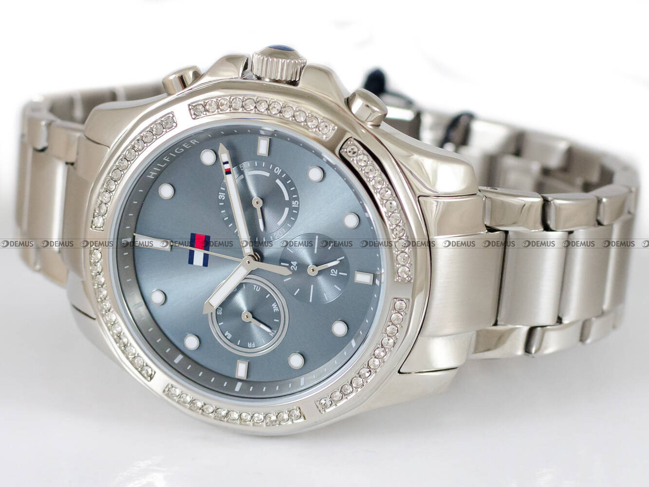 Tommy Hilfiger Brooklyn 1782569 Zegarek Damski Srebrny | Zegarki Tommy ...