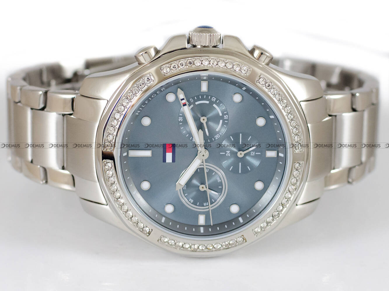 Tommy Hilfiger Brooklyn 1782569 Zegarek Damski Srebrny | Zegarki Tommy ...