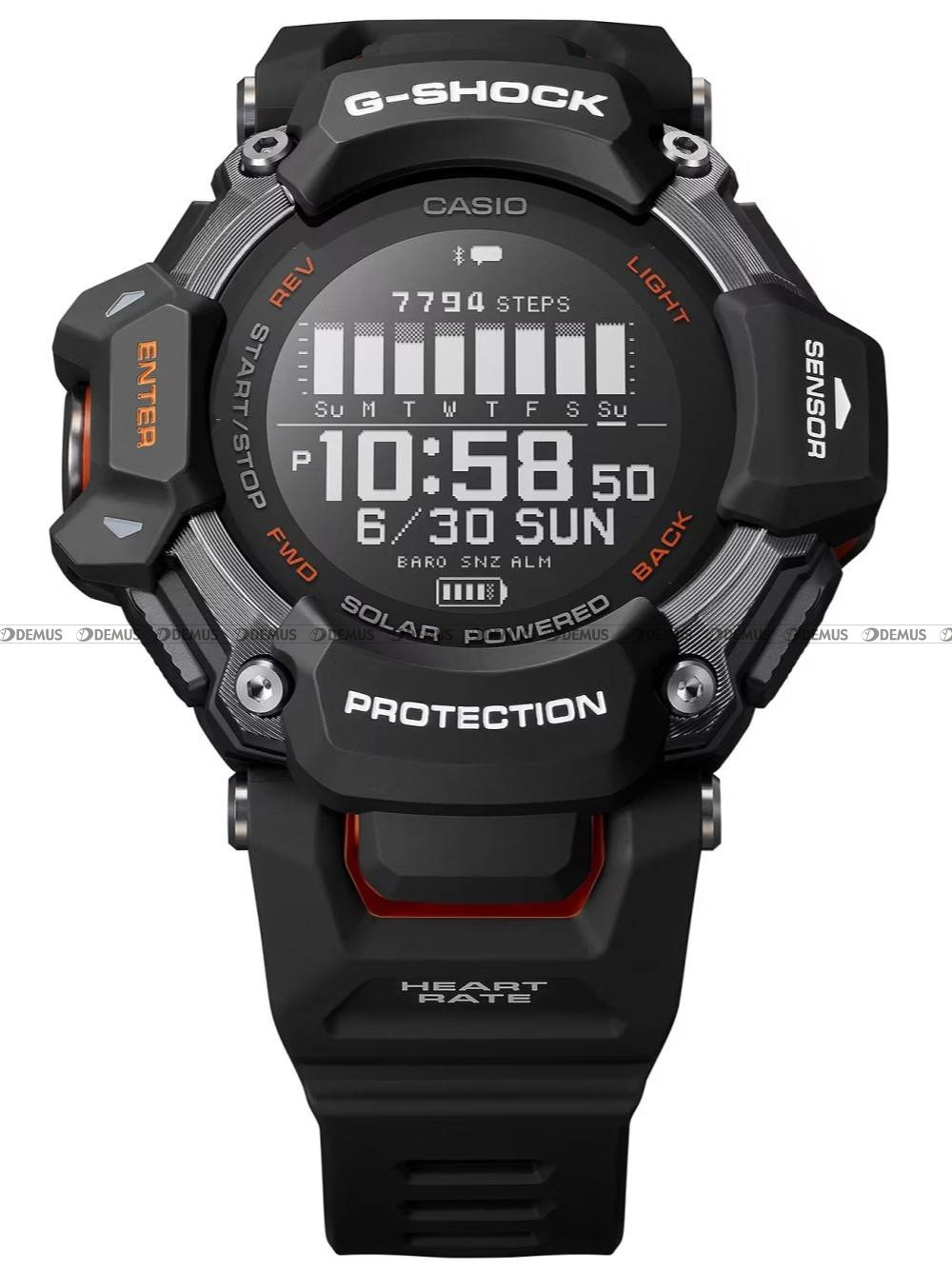 Zegarek Męski G-SHOCK G-SQUAD GPS Heart Rate Monitor Bluetooth GBD ...