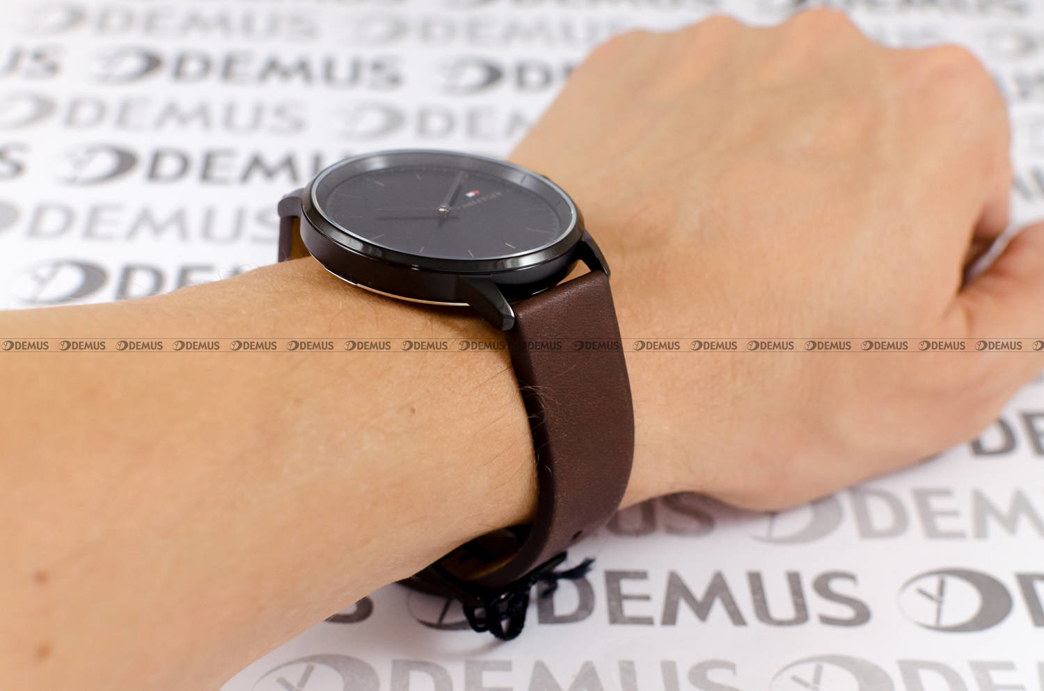 Zegarek Męski Tommy Hilfiger Hendrix 1791876 Czarny | Zegarki Tommy ...